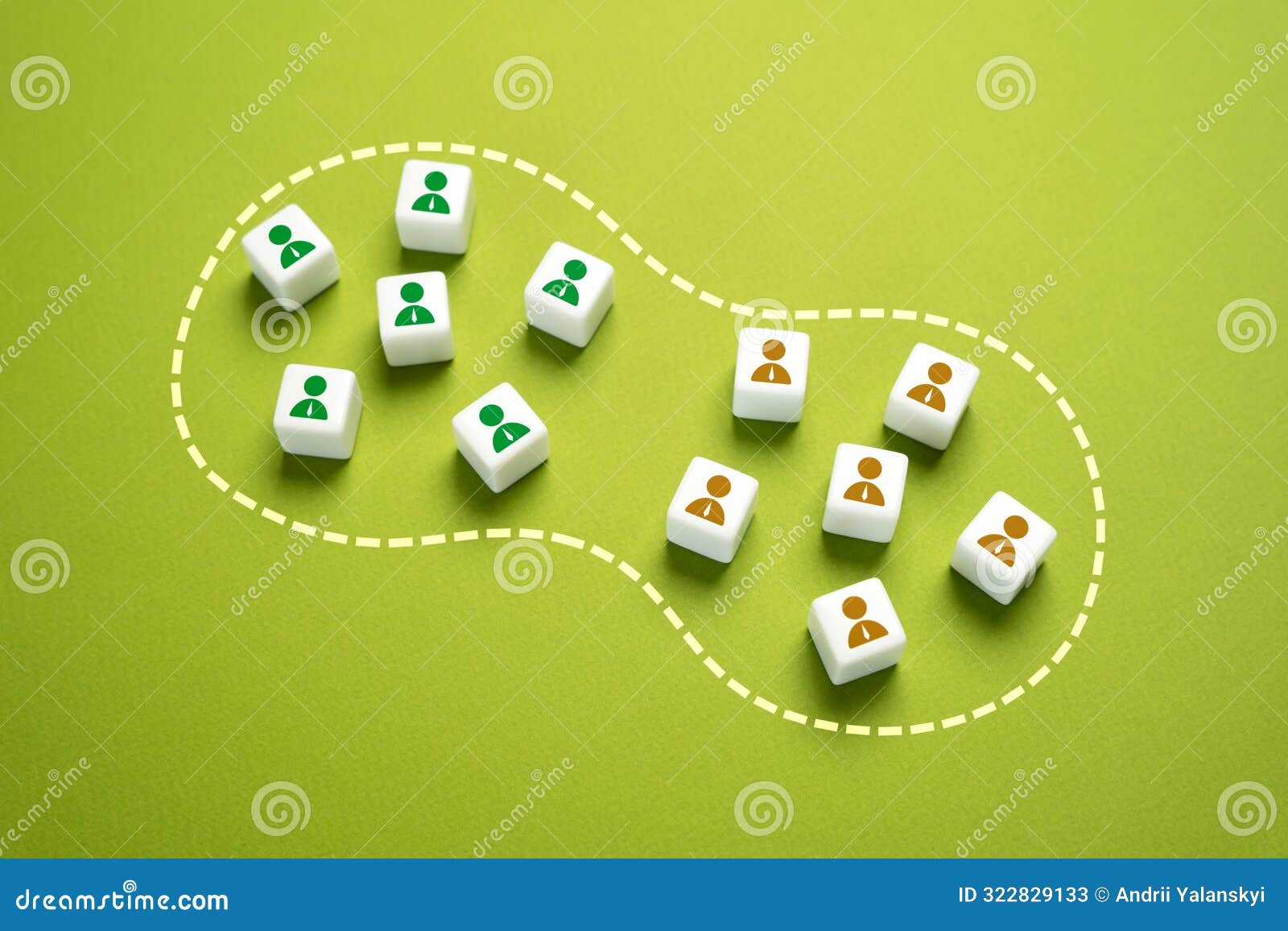 Cooperation of Two Communities. Stock Image - Image of teams, expansion ...