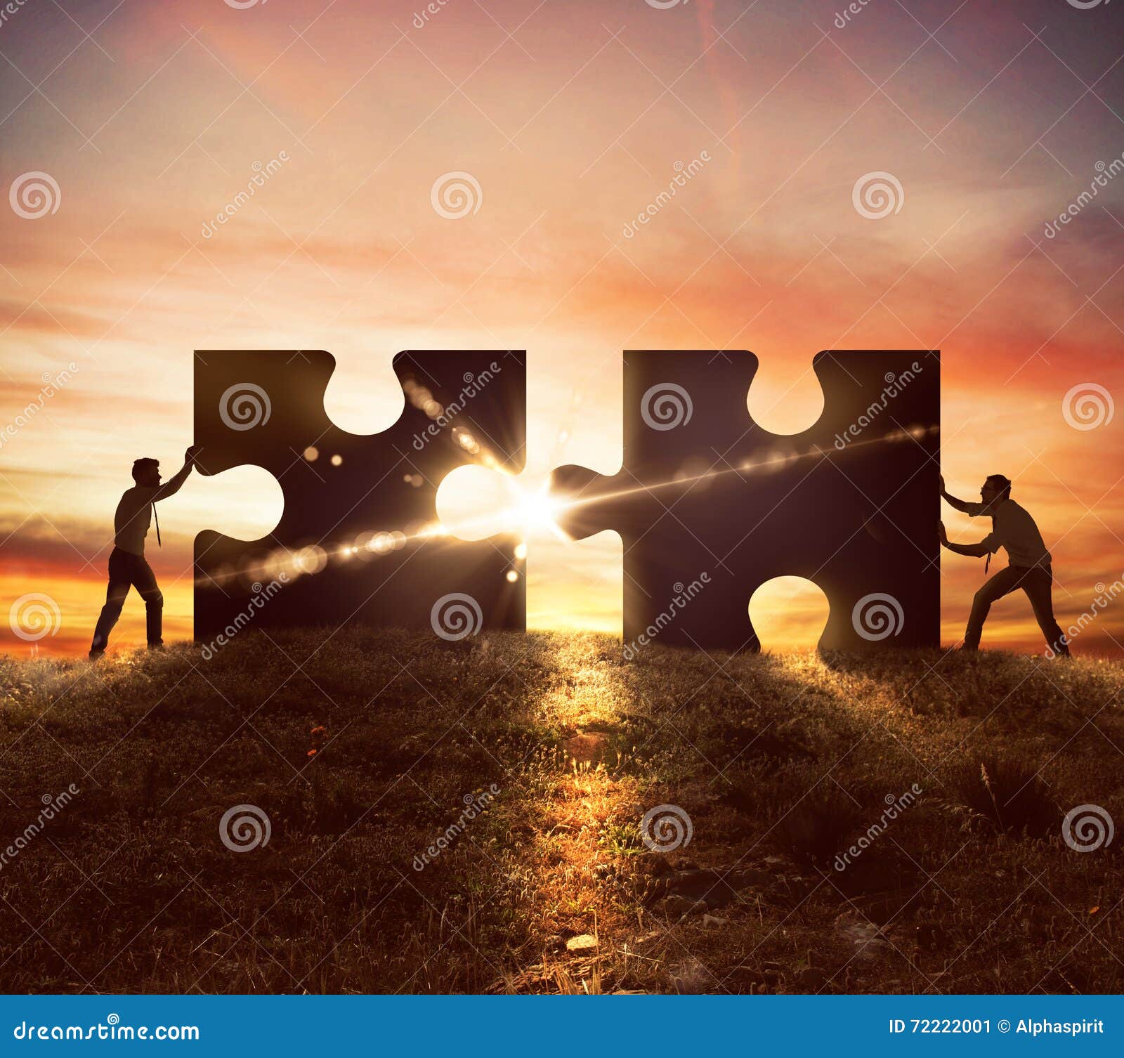 Cooperation at work stock image. Image of nature, alliance - 72222001