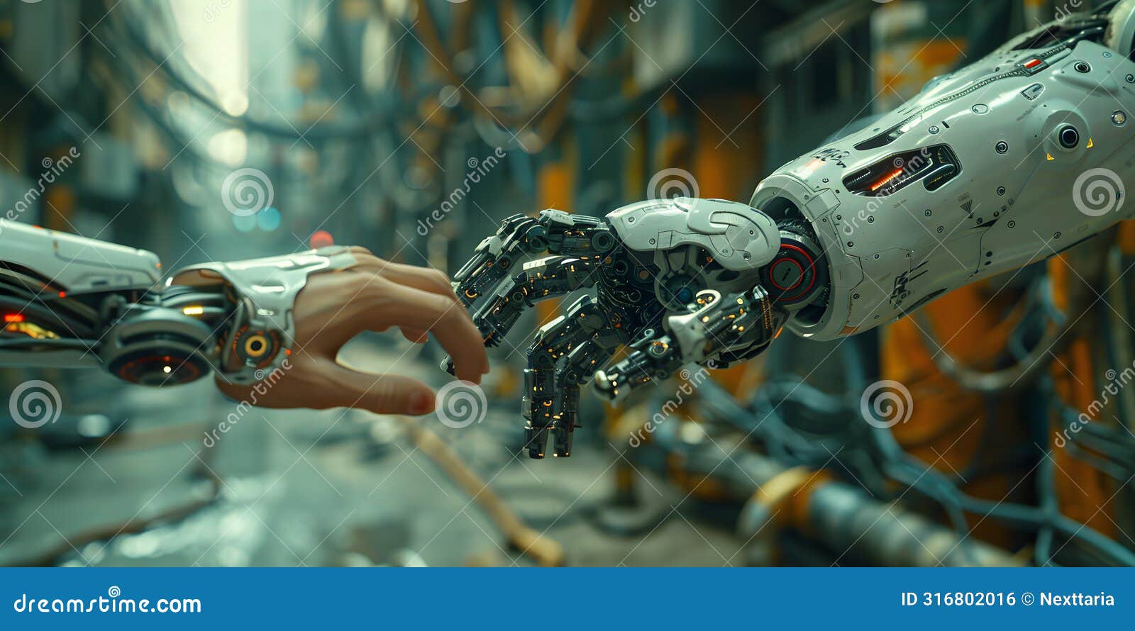 Cooperative Connection: Human and Robot Handshake in Tech Environment ...