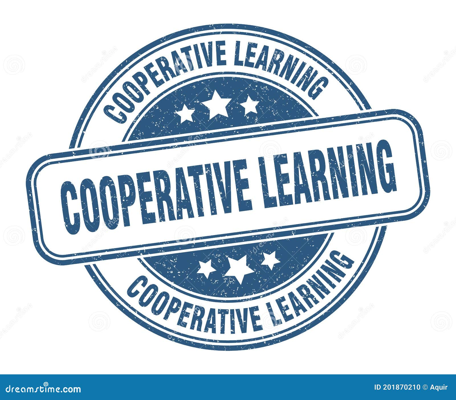 Cooperative Learning Stamp. Cooperative Learning Round Grunge Sign ...
