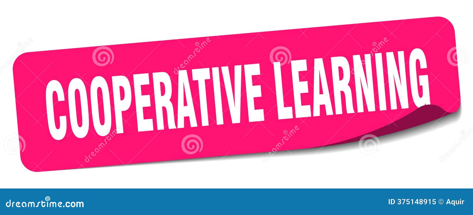 Cooperative Learning Stamp. Cooperative Learning Label On Transparent ...