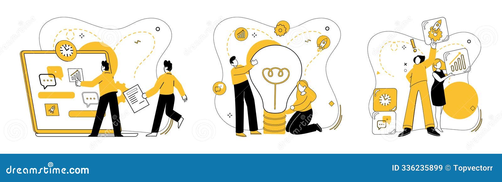 Cooperative Work. Together, We Embark On Journey Corporate Success ...