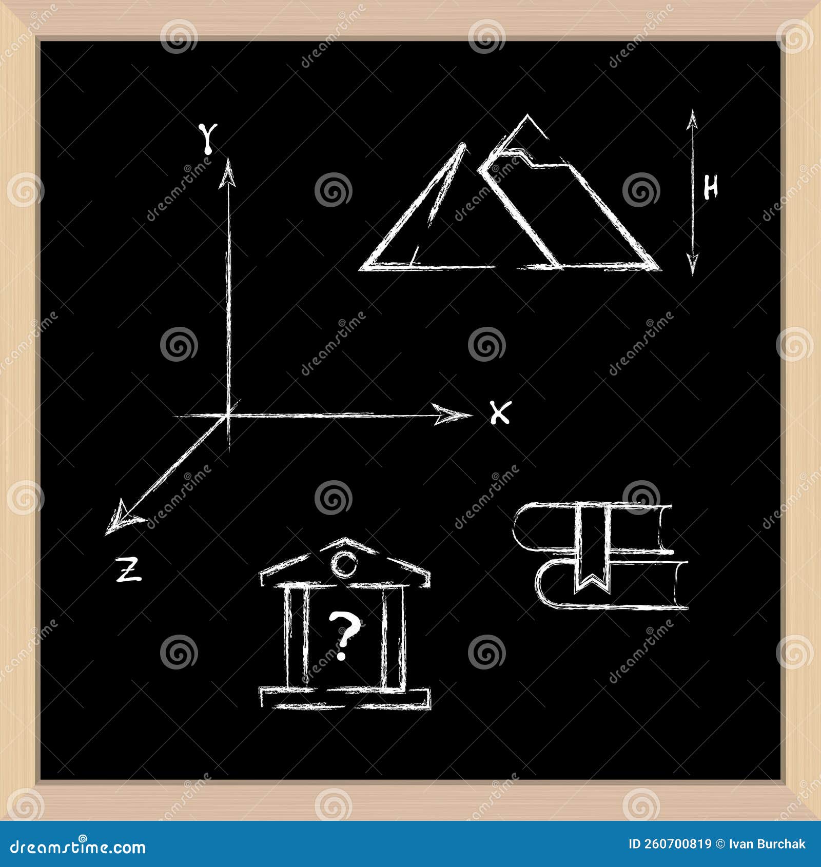 Coordinate Axes. Geometric Green Cartesian Scale With Blue Analytical ... Coordinate Axes. Geometric Green Cartesian Scale With Blue Analytical ...