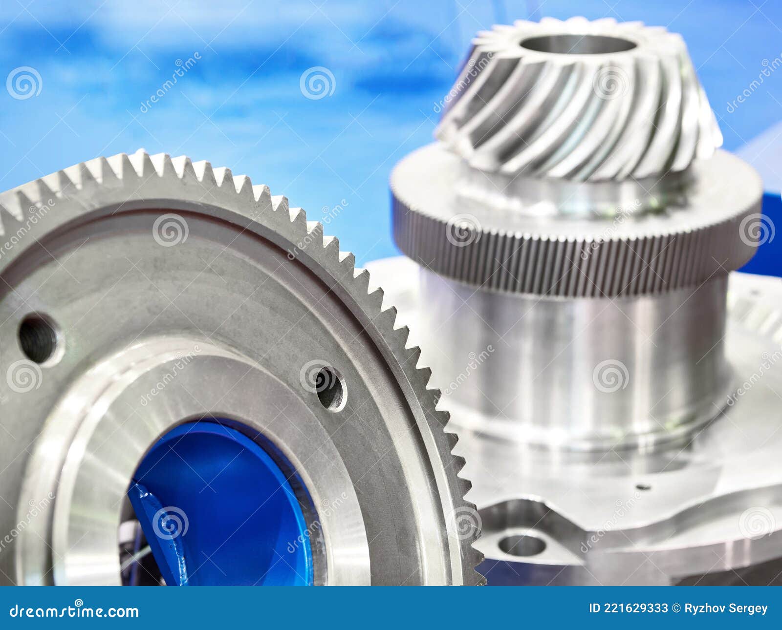 Measuring Gear Gap Using A Feeler Gauge Stock Image | CartoonDealer.com ...