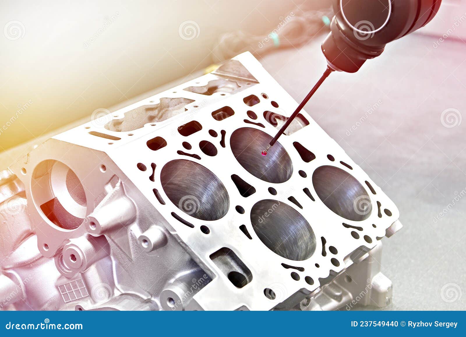 Coordinate Measuring Machine Stock Photo - Image of manufacturing ...