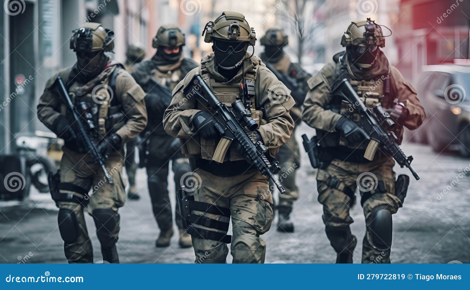 Coordinated Urban Security Patrols: Armed Forces Conduct Regular ...