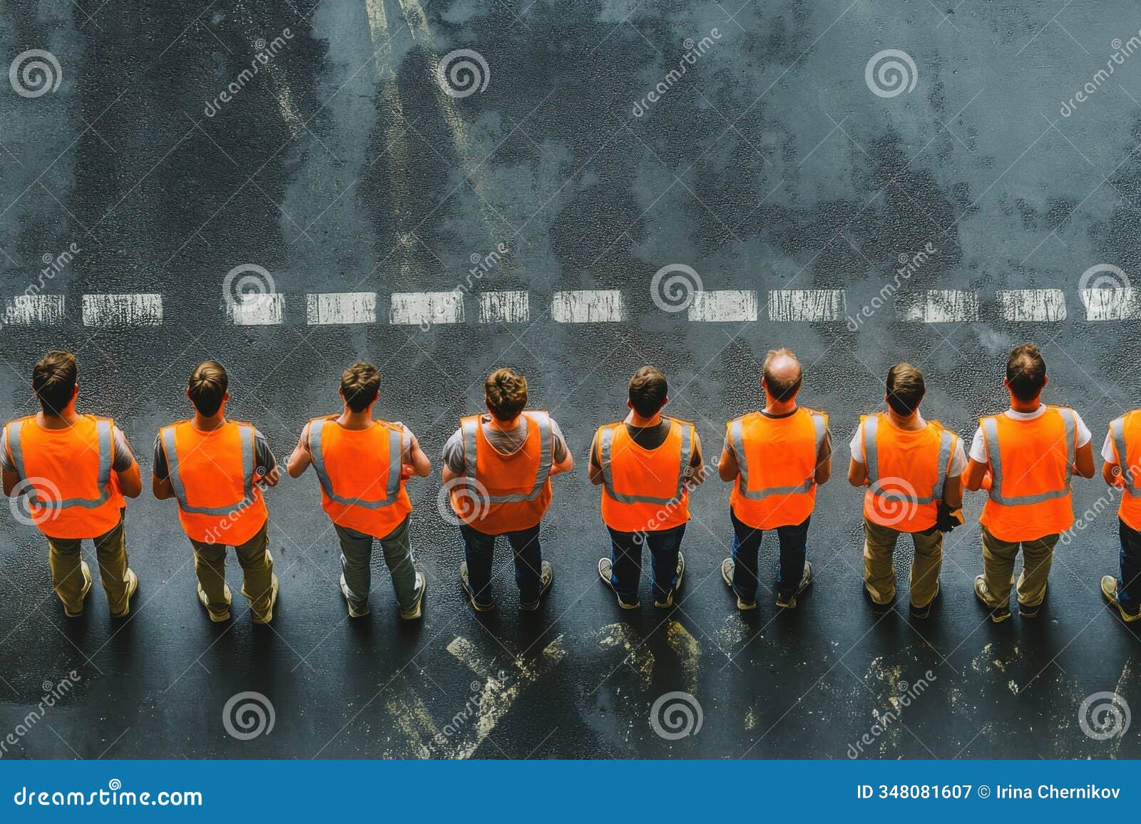 Coordination and Teamwork: Minimalistic Overhead View of Workers in ...