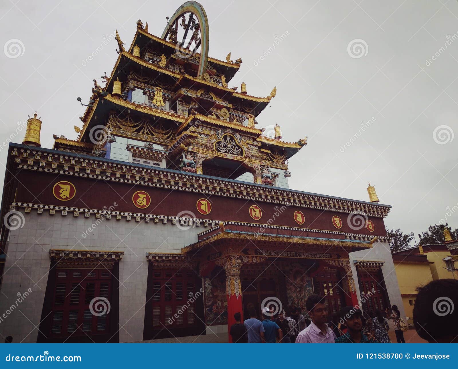 Namdroling Nyingmapa MonasteryÂ Editorial Image - Image of monastery ...