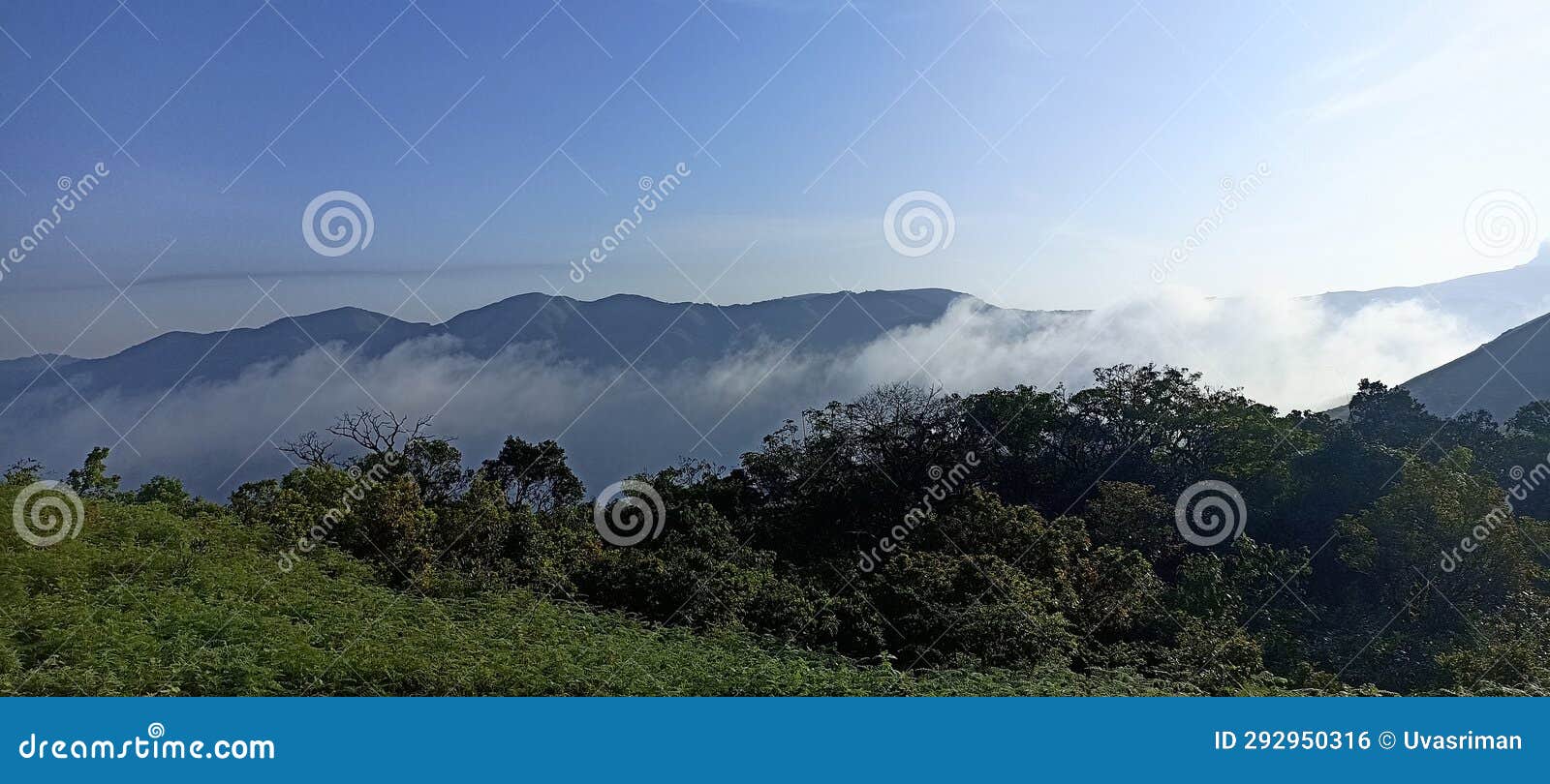 Coorg View Point on Mandalpatti Peak Stock Photo - Image of view, peak ...