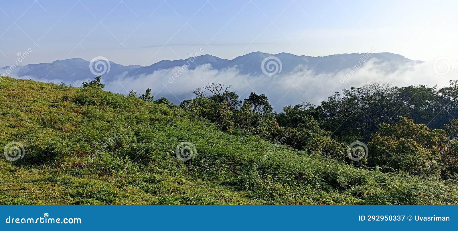 Coorg View Point on Mandalpatti Peak Stock Image - Image of mandalpatti ...