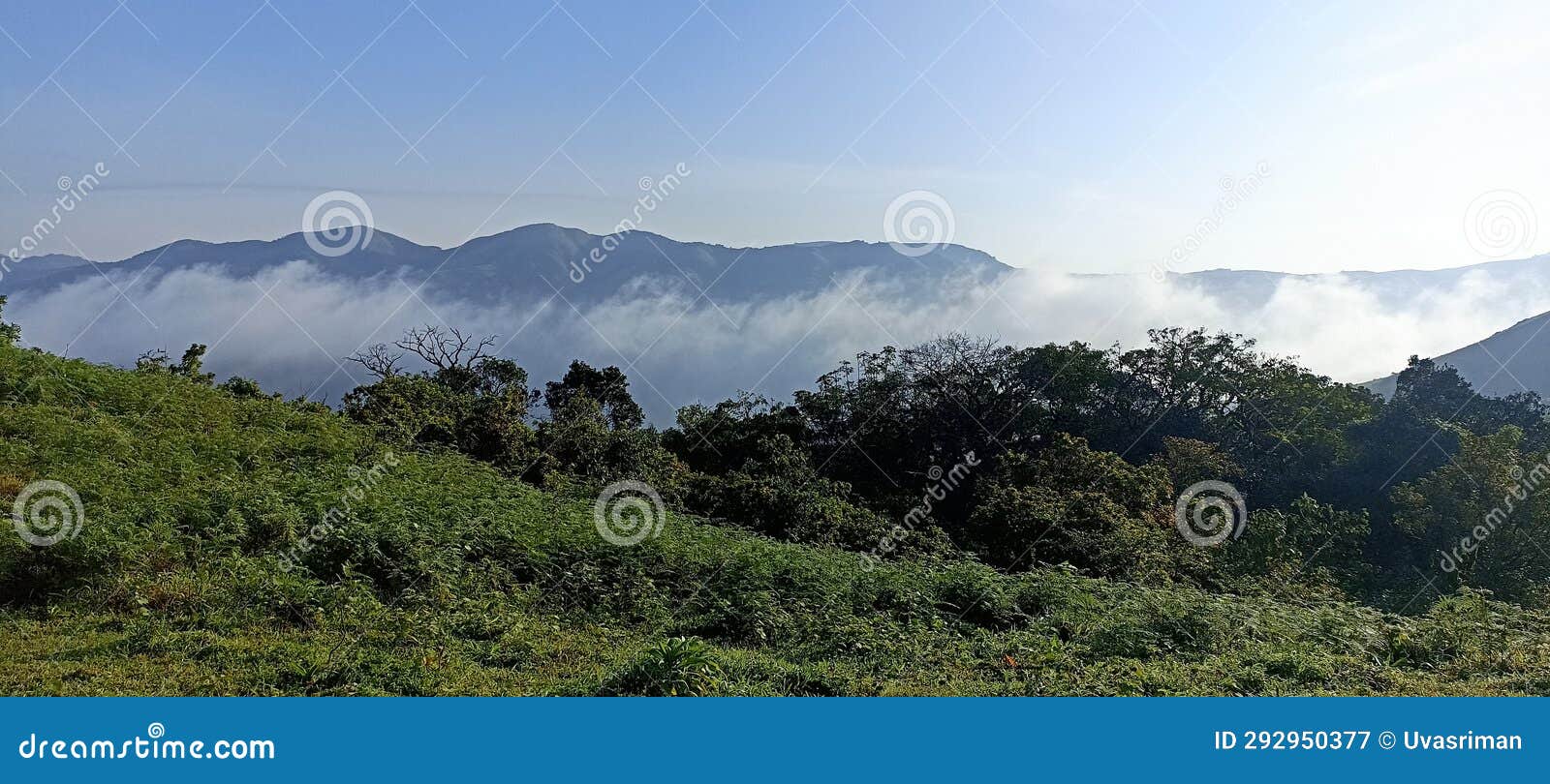 Coorg View Point on Mandalpatti Peak Stock Image - Image of view, peak ...