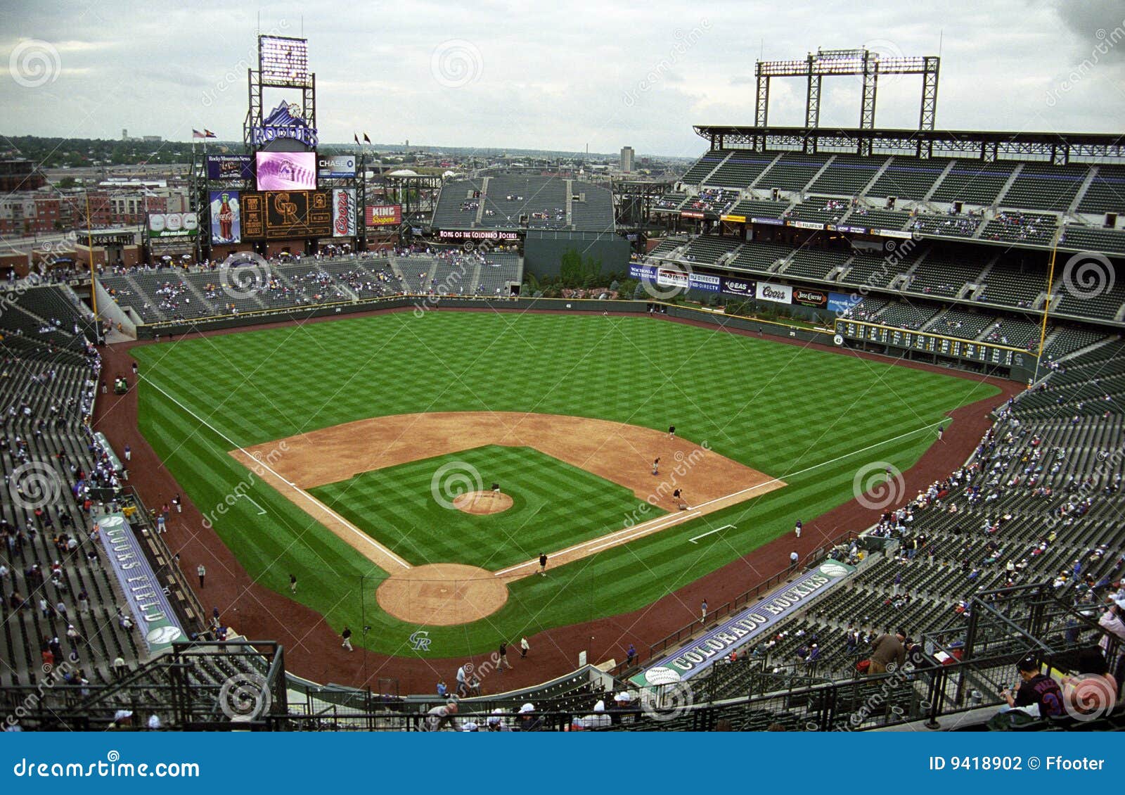 Coors Field - Colorado Rockies Editorial Photography - Image of sports ...