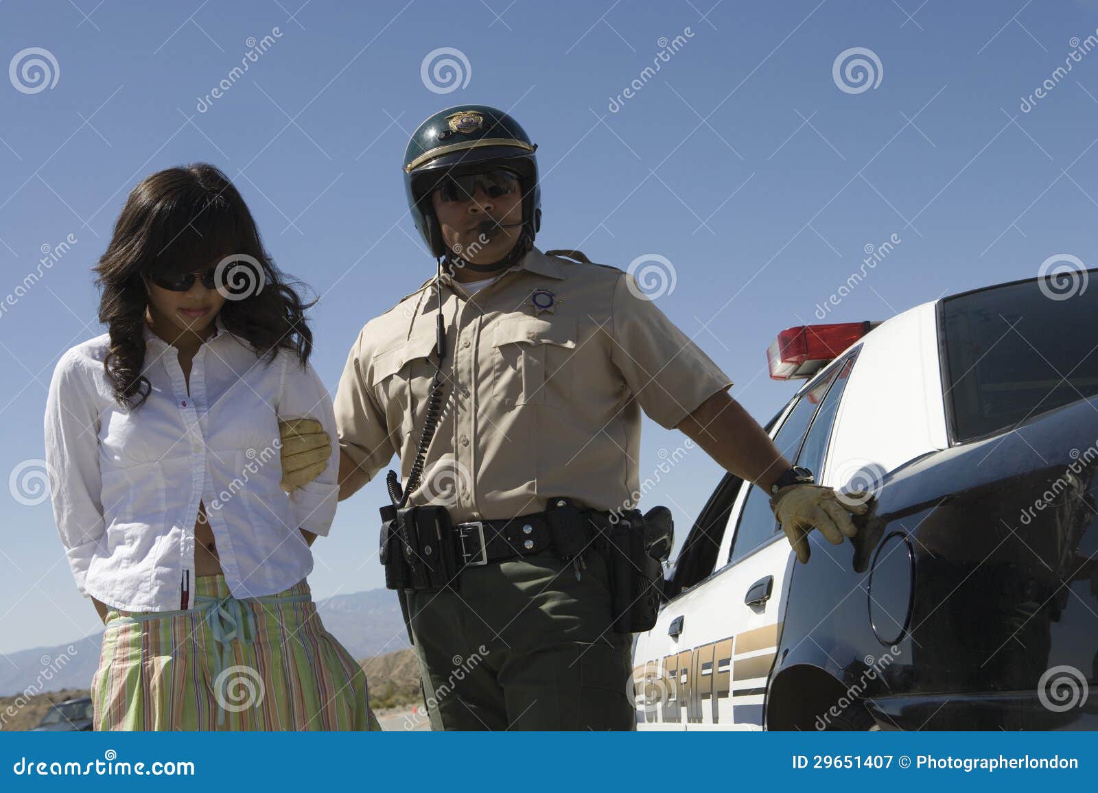 Police Officer Arresting