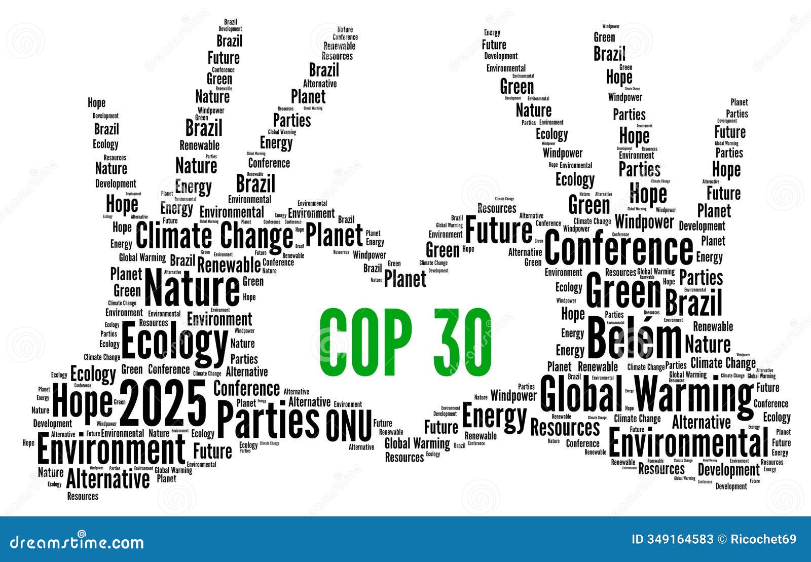 COP 30 In Belem Brazil Symbol Stock Image | CartoonDealer.com #351079387