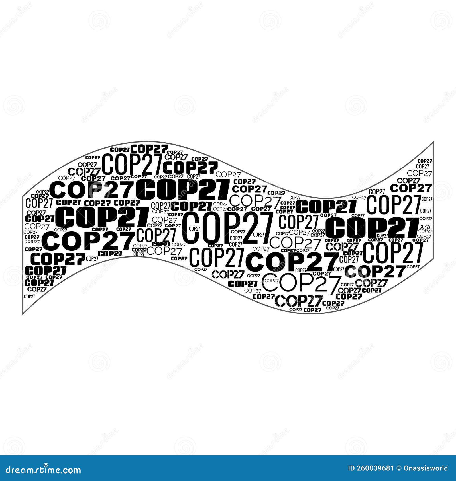 COP27 Climate Change News Page Header Stock Illustration - Illustration ...