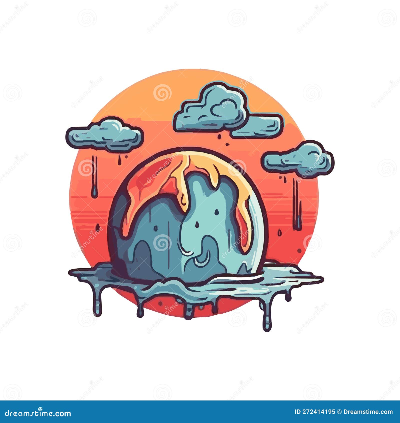COP 28 Climate Crisis Vector Logo Stock Illustration - Illustration of ...