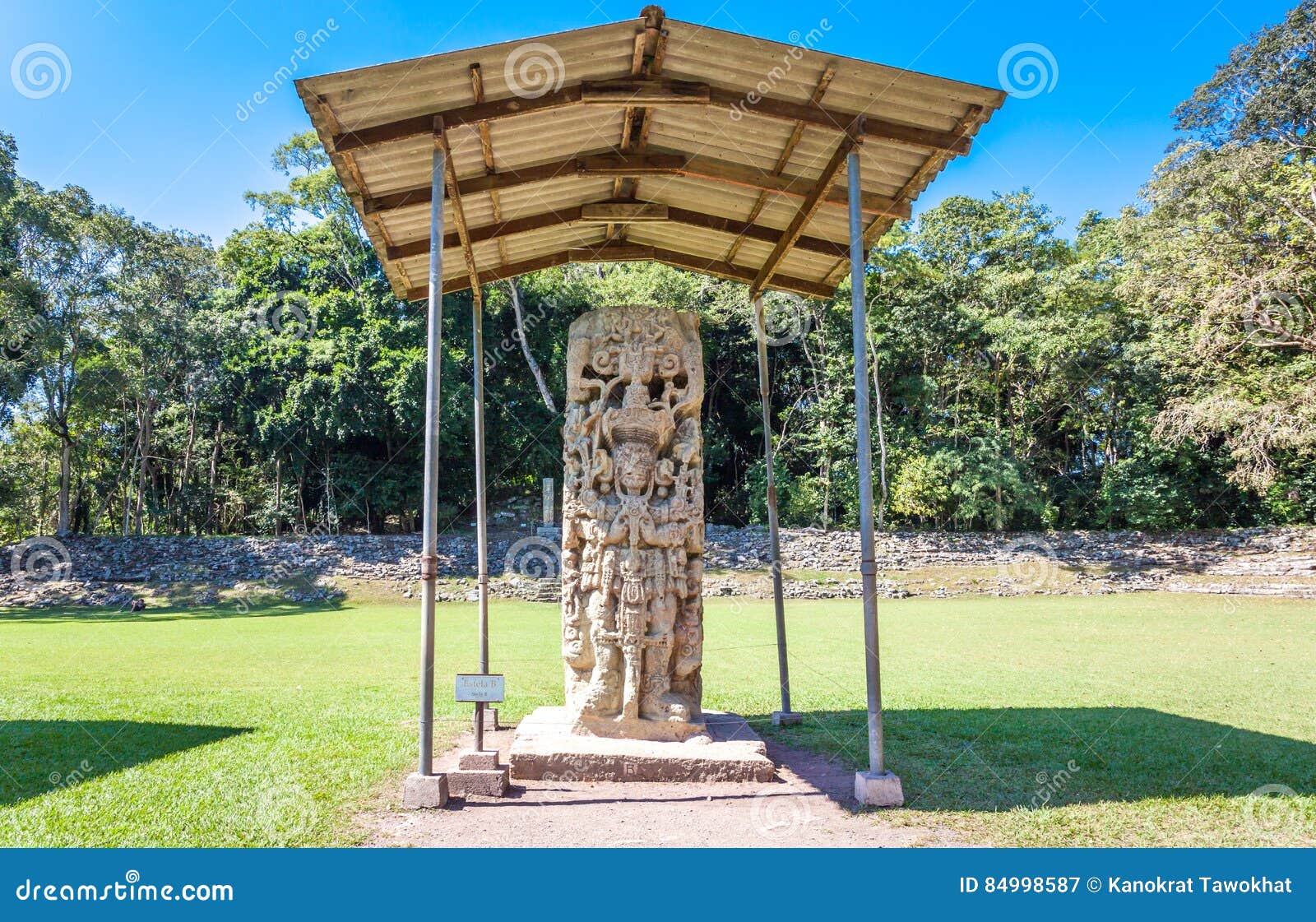 Copan Ruinas stock image. Image of great, civilization - 84998587