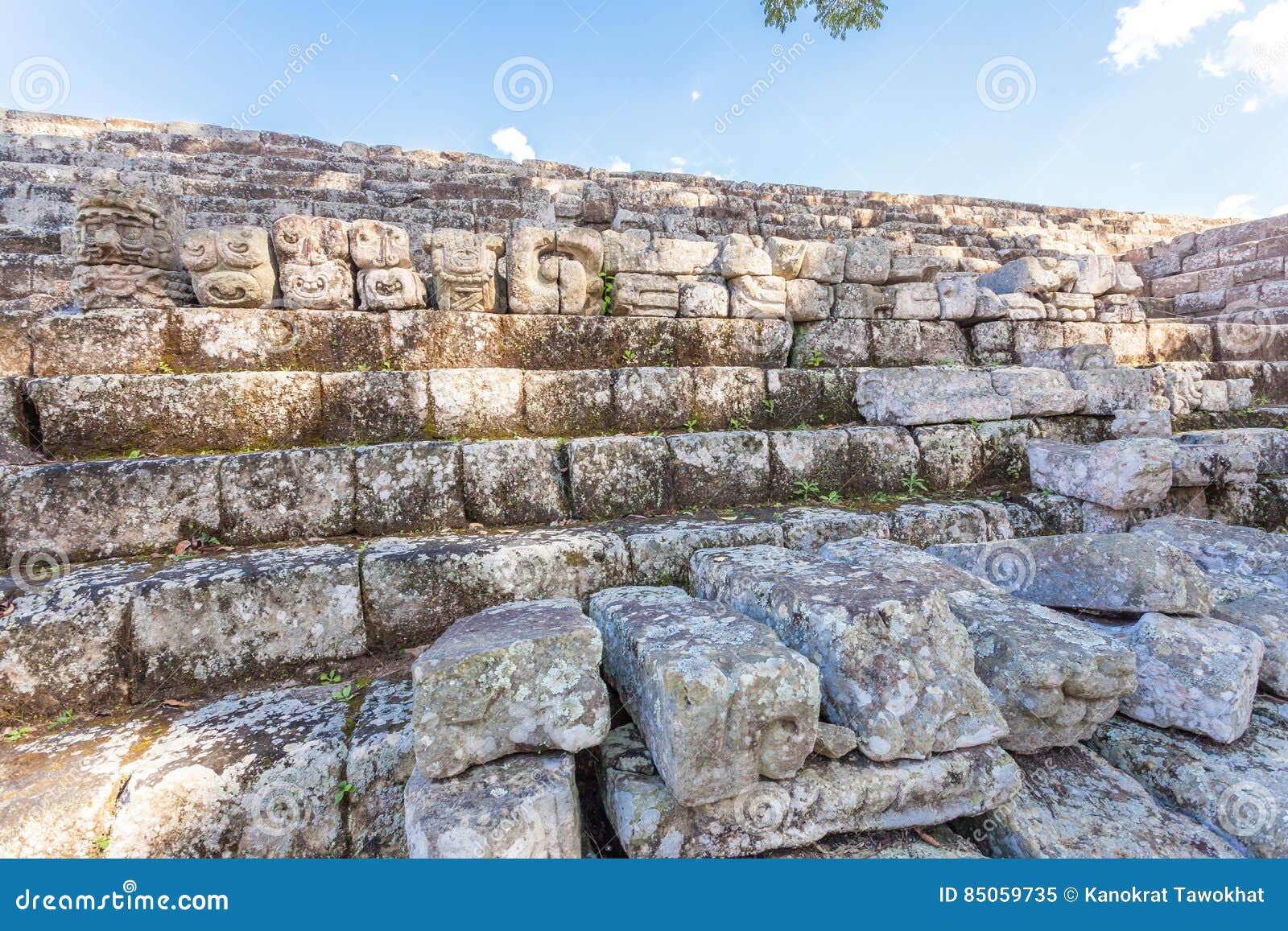 Copan Ruinas stock image. Image of destinations, central - 85059735