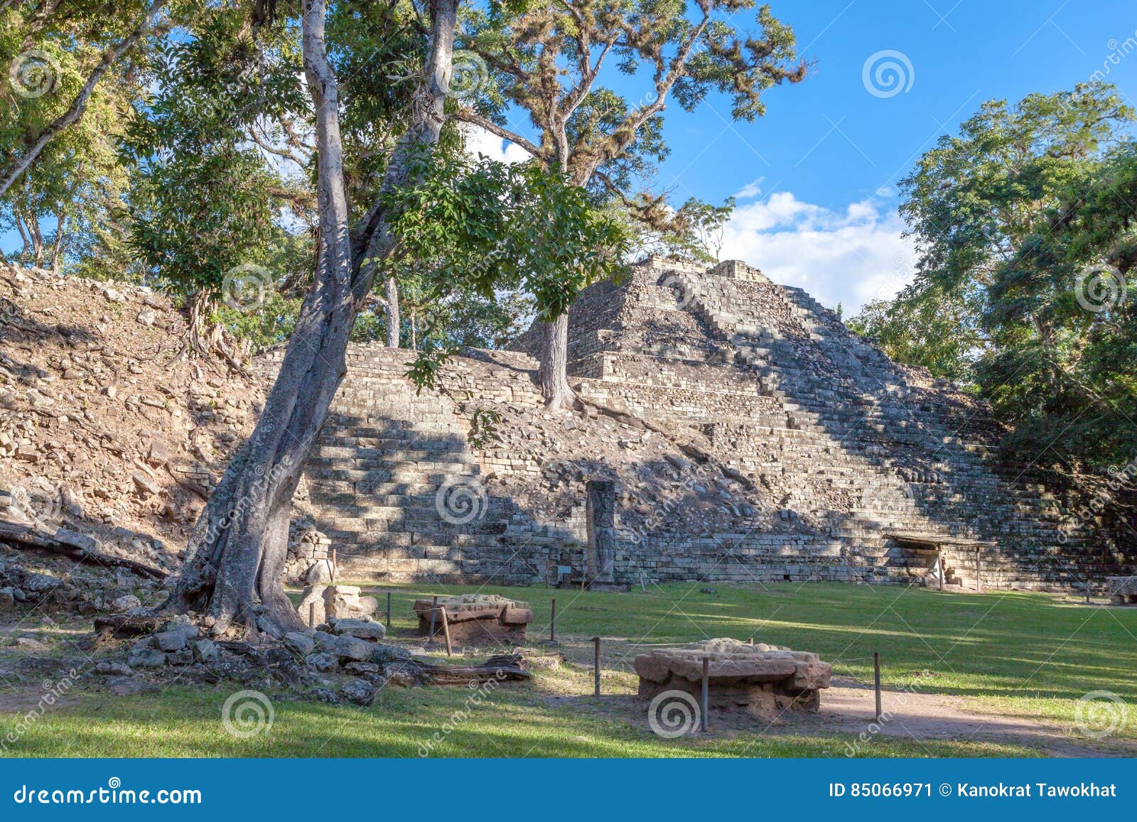 Copan Ruinas stock image. Image of america, history, archaeological ...