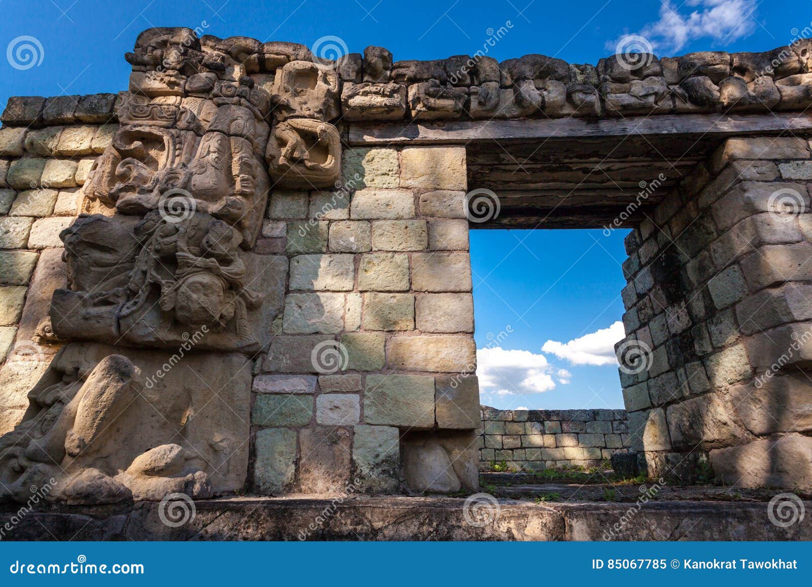 Copan Ruinas stock image. Image of precolumbian, america - 85067785