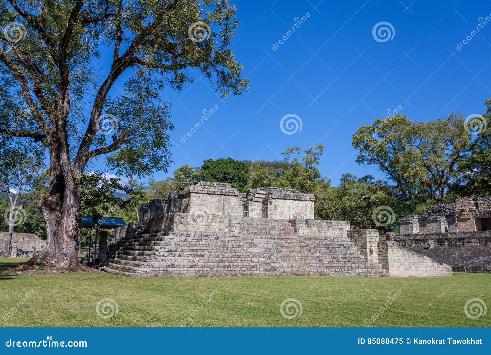 Copan Ruinas stock image. Image of ruin, archaeology - 85080475