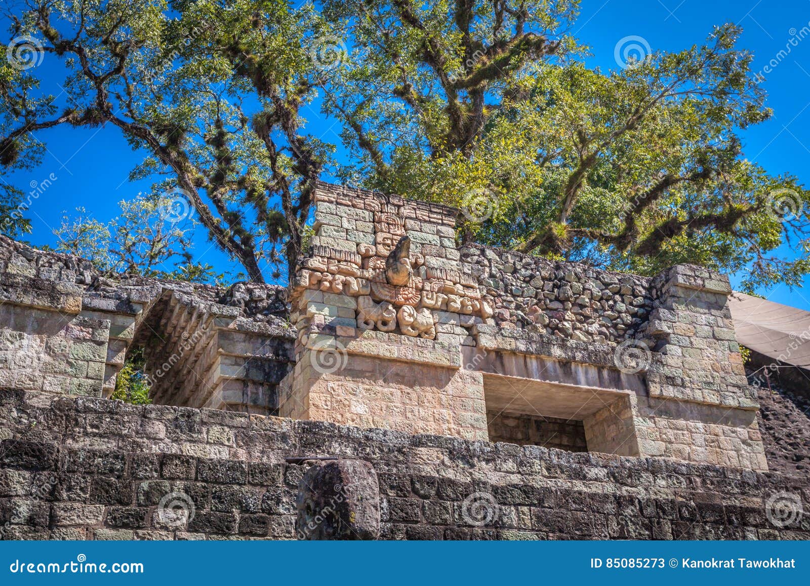 Copan Ruinas stock image. Image of heritage, plaza, civilization - 85085273