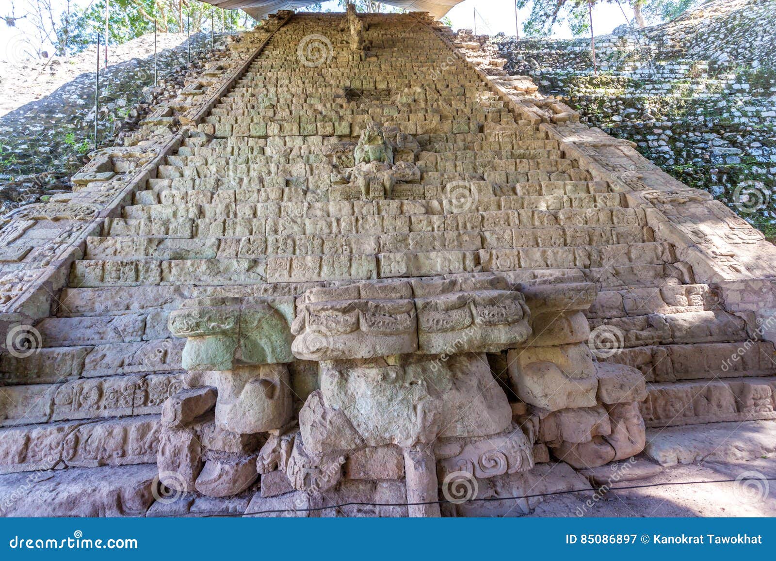 Copan Ruinas stock image. Image of people, copan, america - 85086897