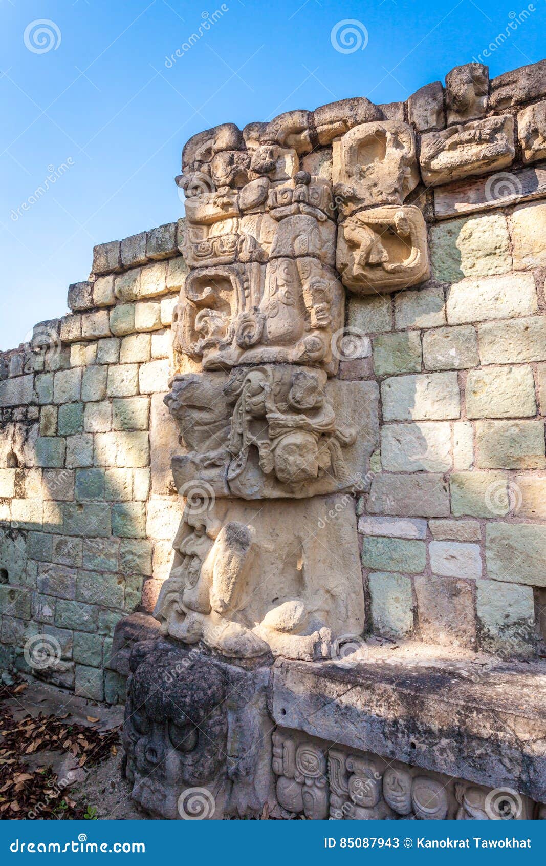 Copan Ruinas stock image. Image of plaza, culture, department - 85087943