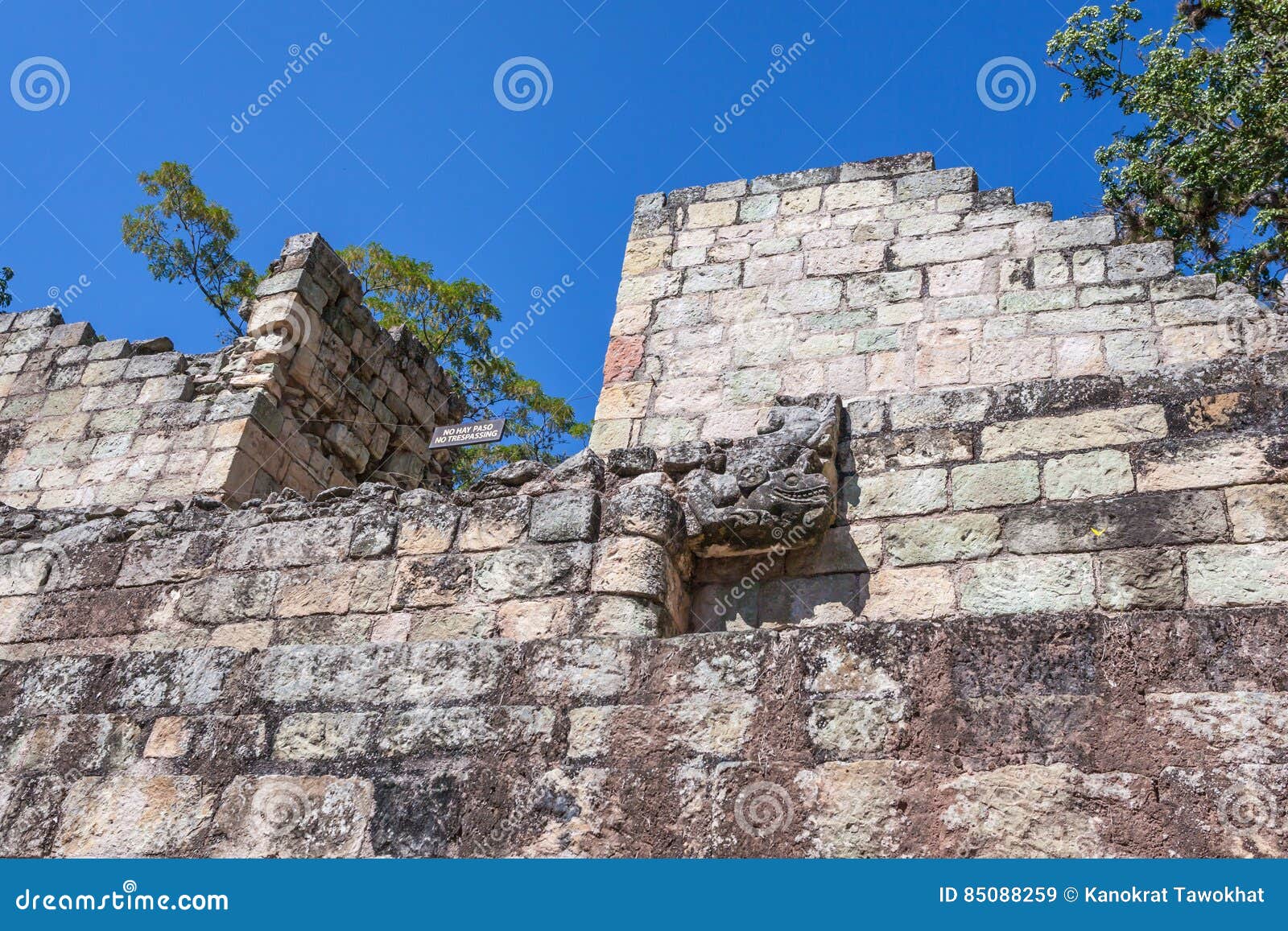 Copan Ruinas stock image. Image of precolumbian, ruinas - 85088259