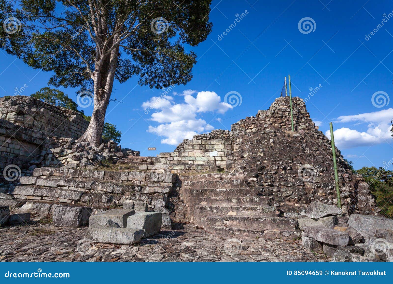 Copan Ruinas stock image. Image of people, maya, famous - 85094659