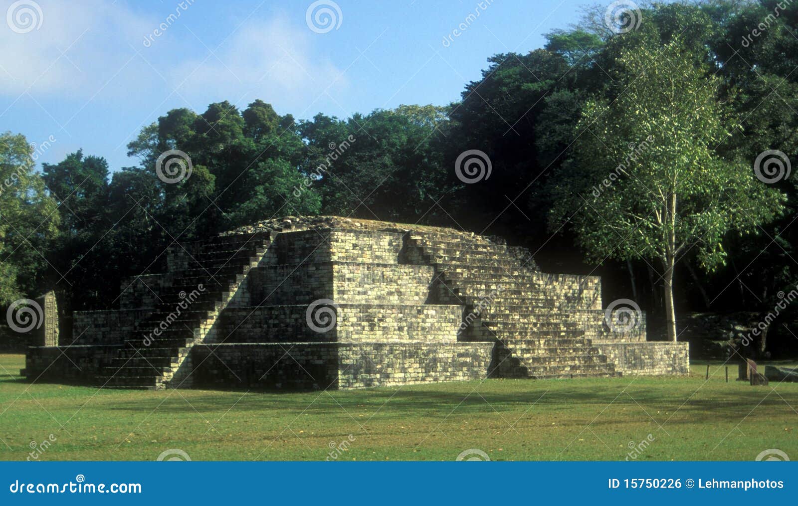 Copan Temple stock photo. Image of prehistoric, monuments - 15750226