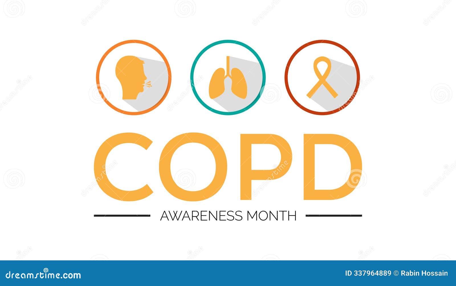 COPD Awareness Month Is Observed Every Year On November. Medical ...