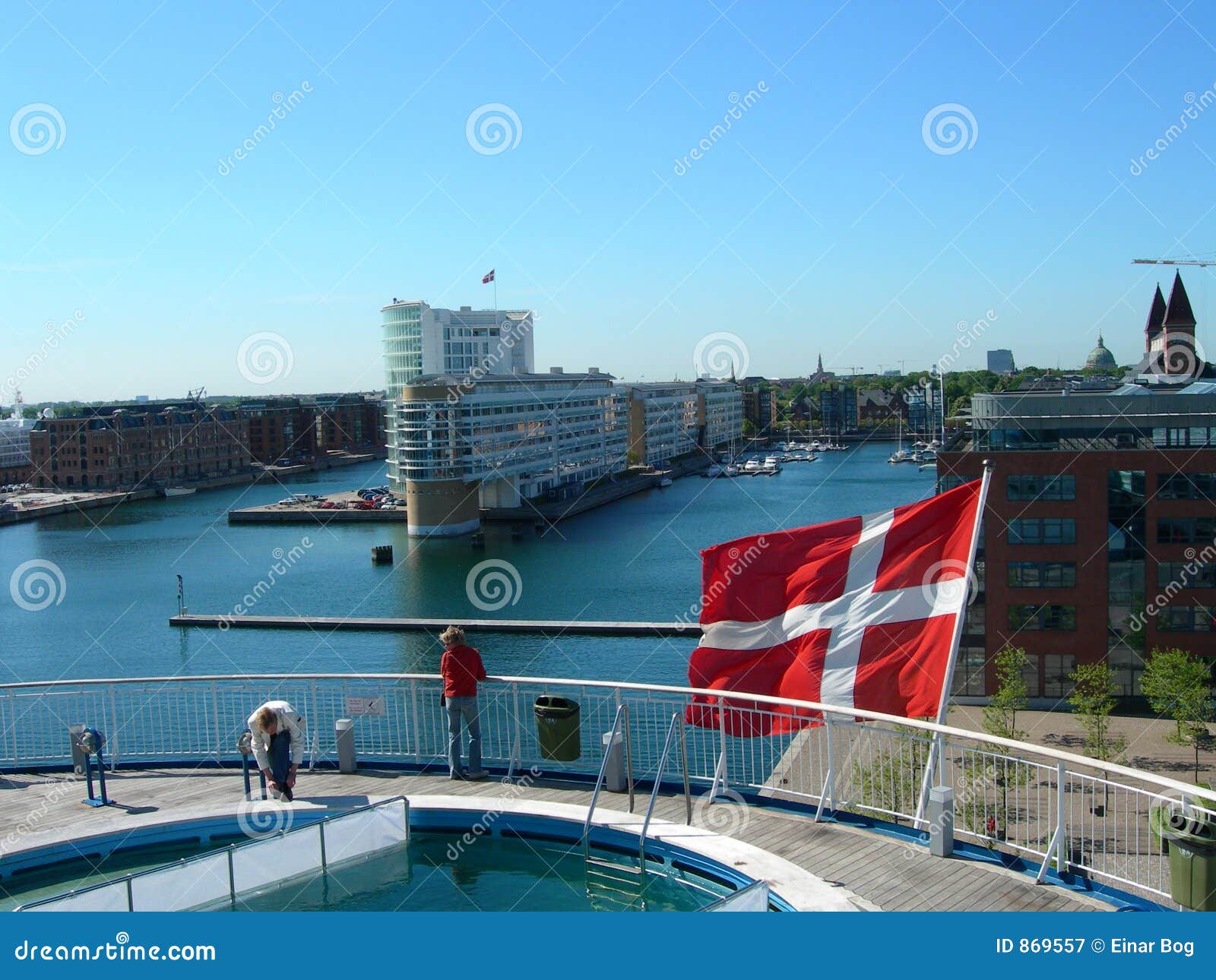 Copenhagen stock image. Image of danish, denmark, cruise - 869557