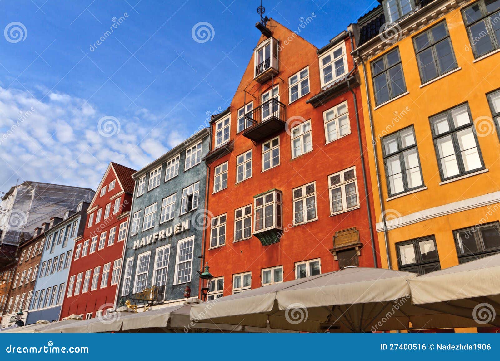Copenhagen architecture stock photo. Image of colorful - 27400516
