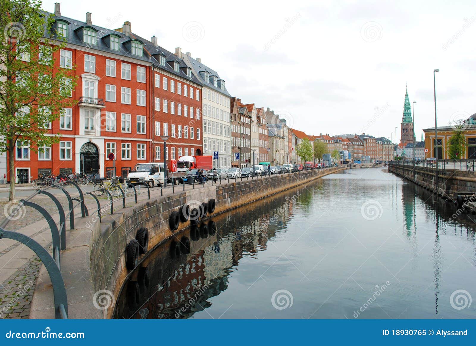 Copenhagen canal stock image. Image of building, city - 18930765