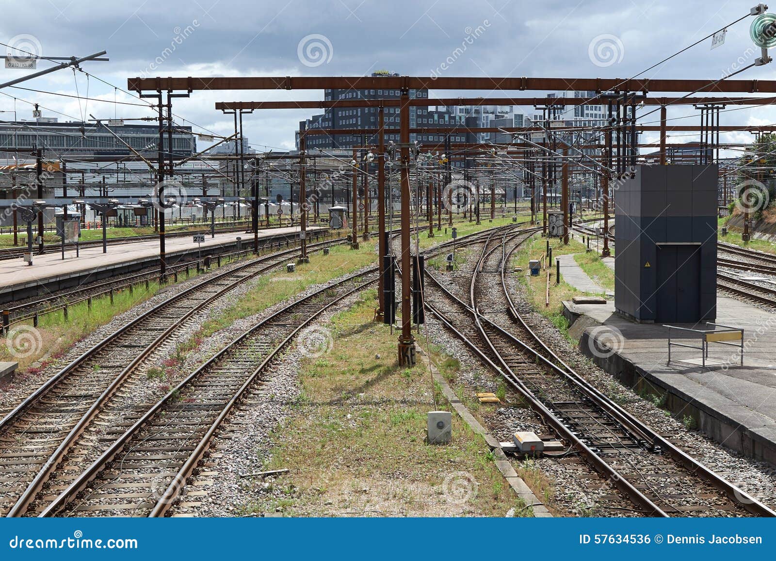 Copenhagen Central Station, Denmark Stock Photo - Image of danish ...