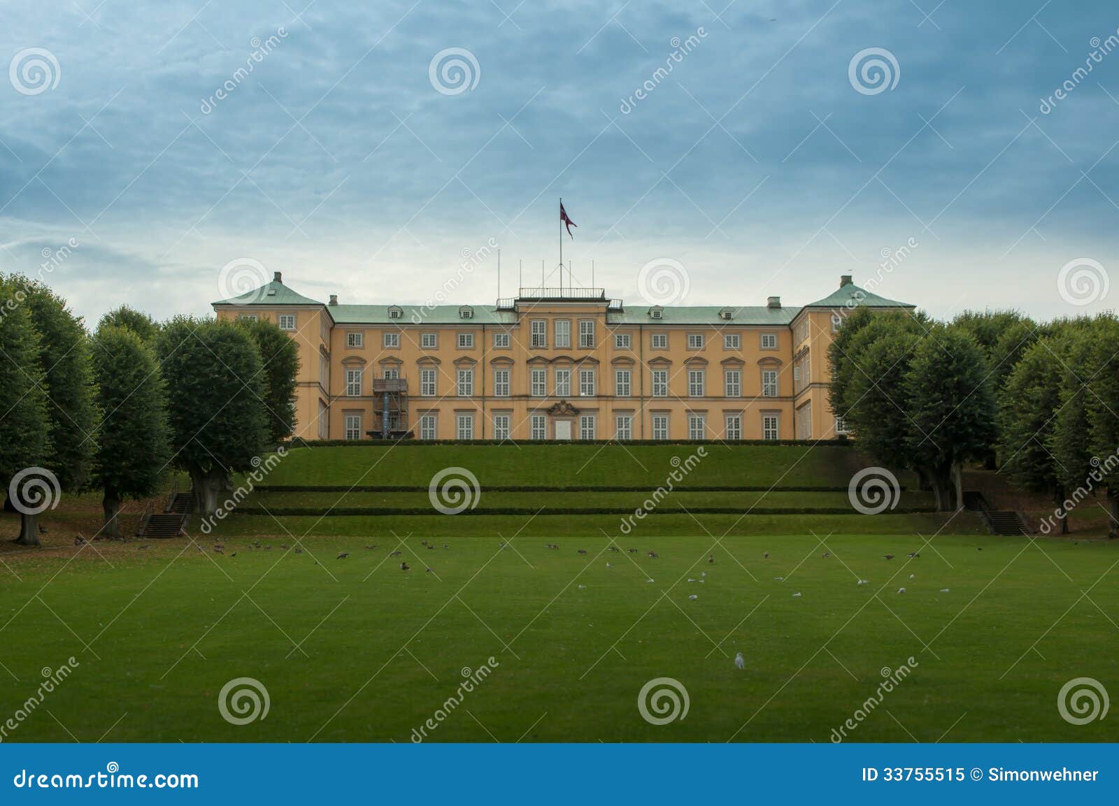 Copenhagen, Denmark - Frederiksberg Park Stock Image - Image of green ...