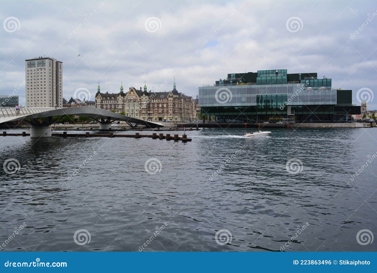 Copenhagen, Denmark - July, 2021: BLOX Building, a Unique Designed ...