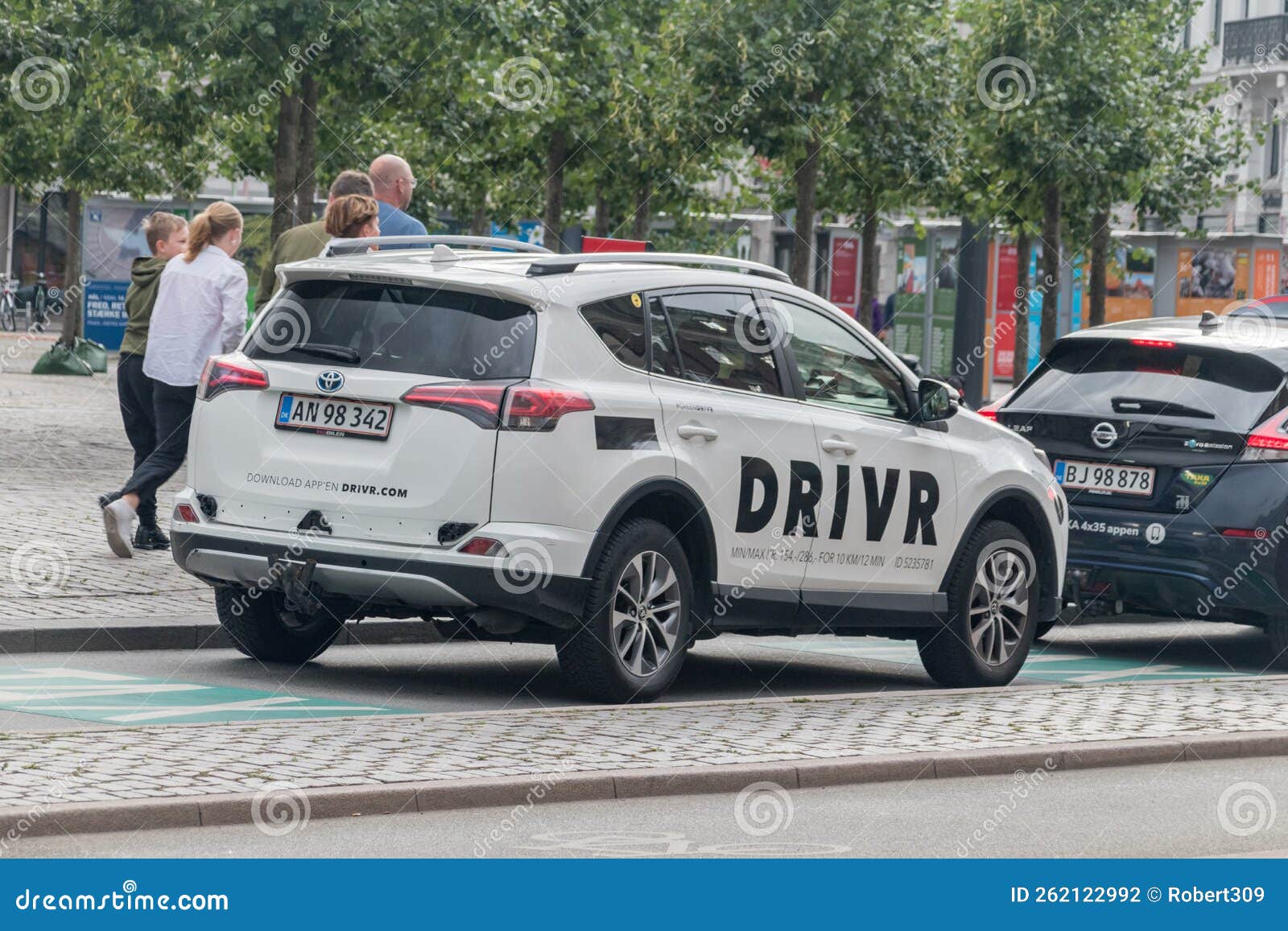 Car of Drivr editorial photography. Image of denmark - 262122992