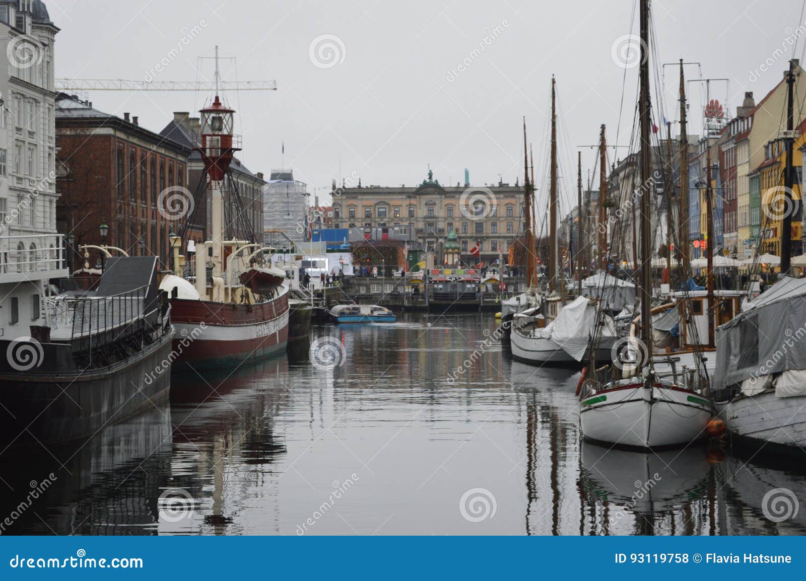 Copenhagen in Denmark stock photo. Image of site, travel - 93119758