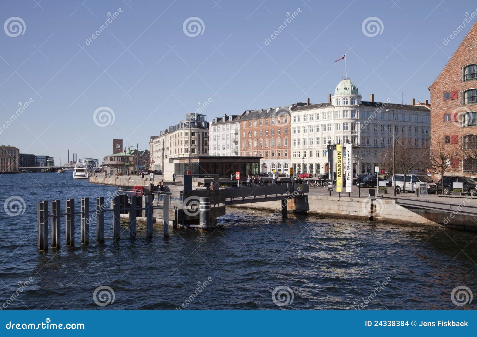 Copenhagen Harbor editorial stock image. Image of waterfront - 24338384