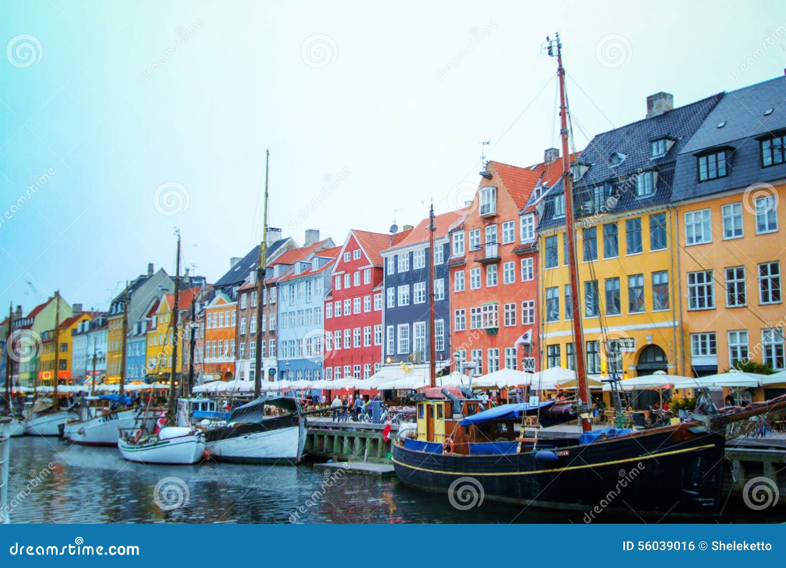 Copenhagen, Nyhavn. Denmark Editorial Photo - Image of denmark ...