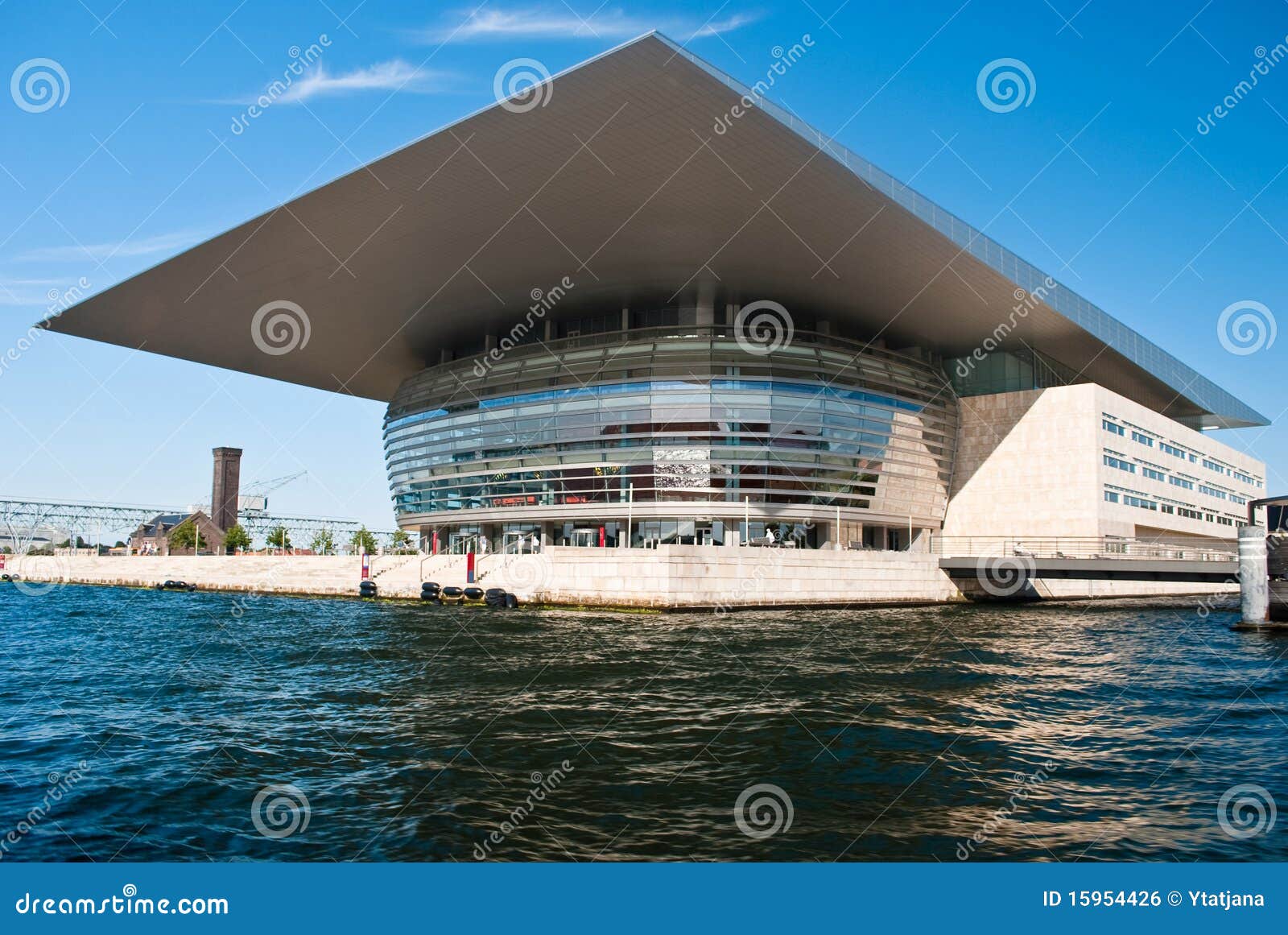 Copenhagen Opera House stock photo. Image of harbor, design - 15954426