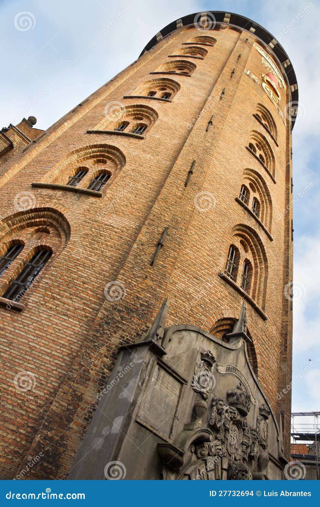 Copenhagen Round Tower stock photo. Image of highrise - 27732694