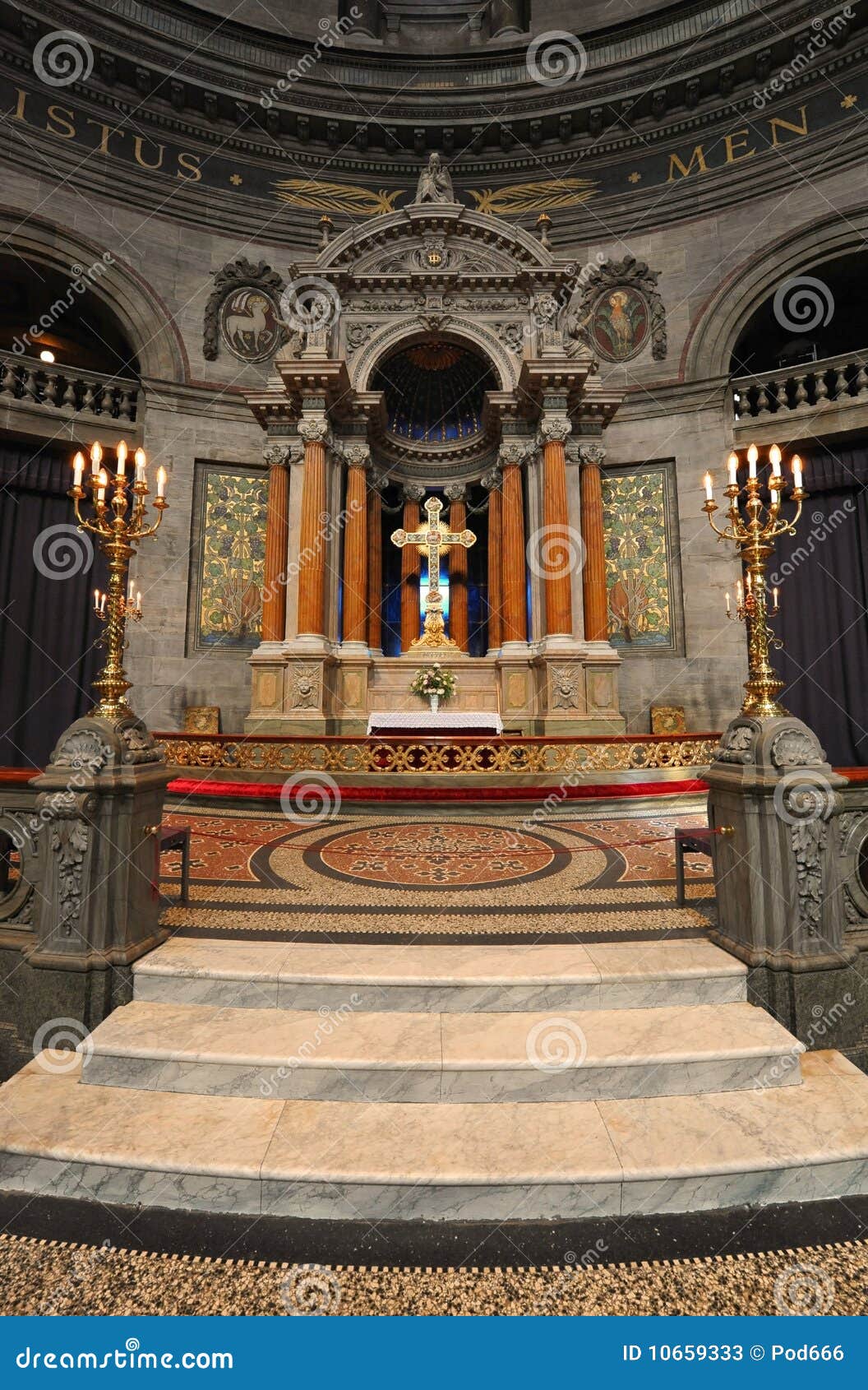 Copenhagen Saint Peter S the Marble Church Stock Image - Image of ...