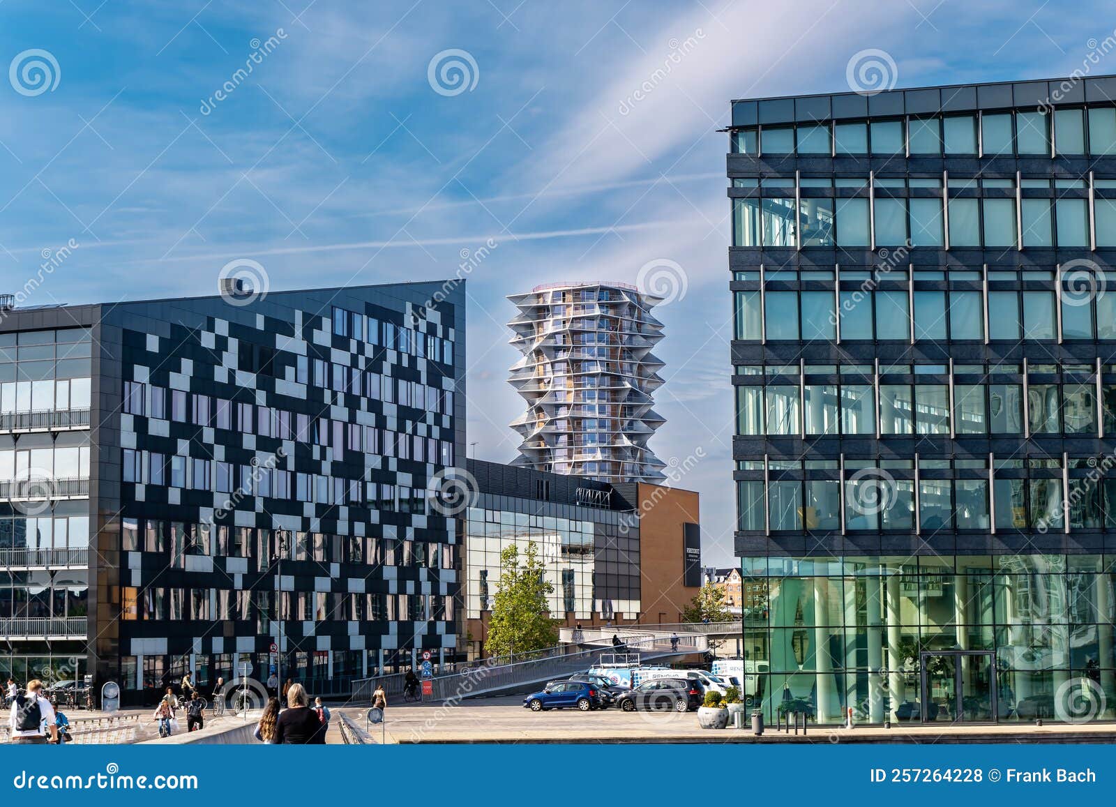 Copenhagen Skyline Cactus Towers in Denmark Editorial Stock Photo ...