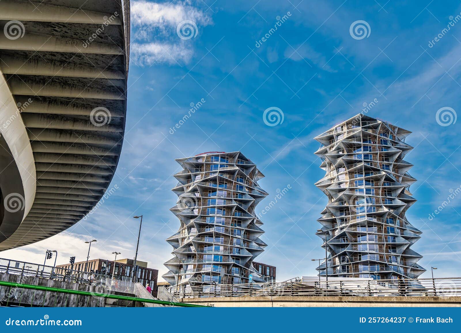 Copenhagen Skyline Cactus Towers in Denmark Editorial Photography ...