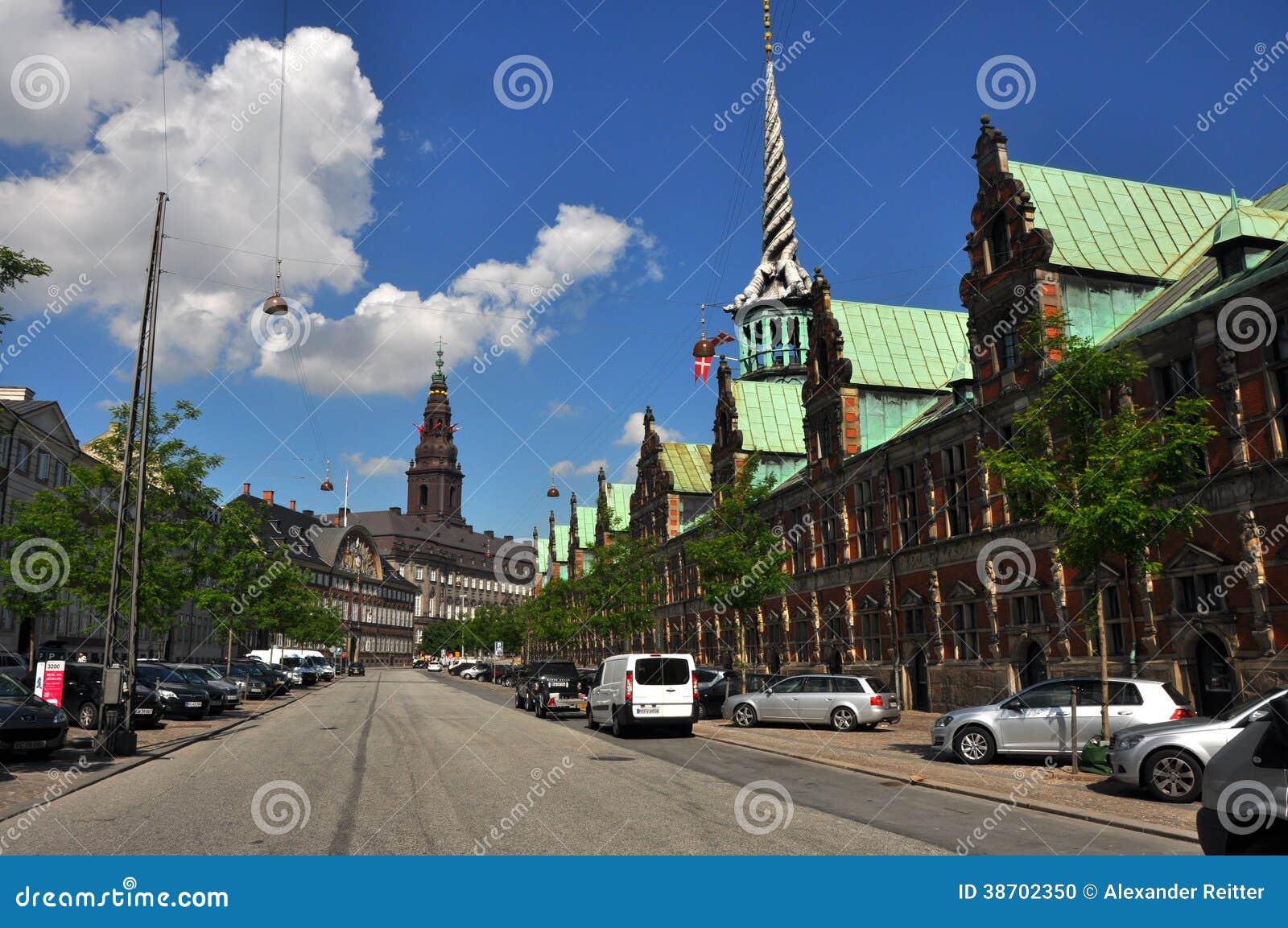 Copenhagen, stock exchange editorial image. Image of exchange - 38702350