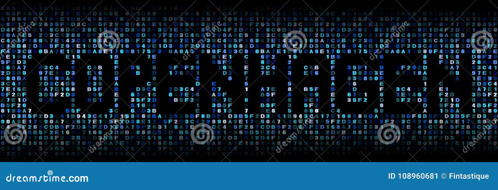 Copenhagen Text on Hex Code Illustration Stock Illustration ...