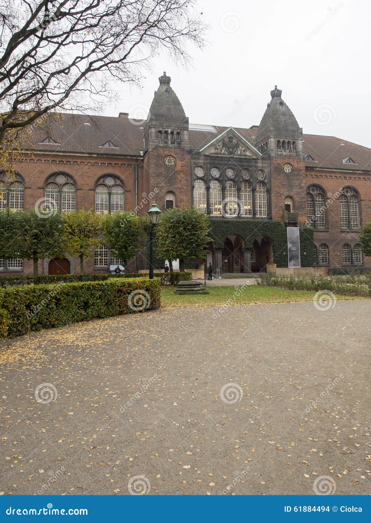 Copenhagen University Library Editorial Stock Image - Image of ...
